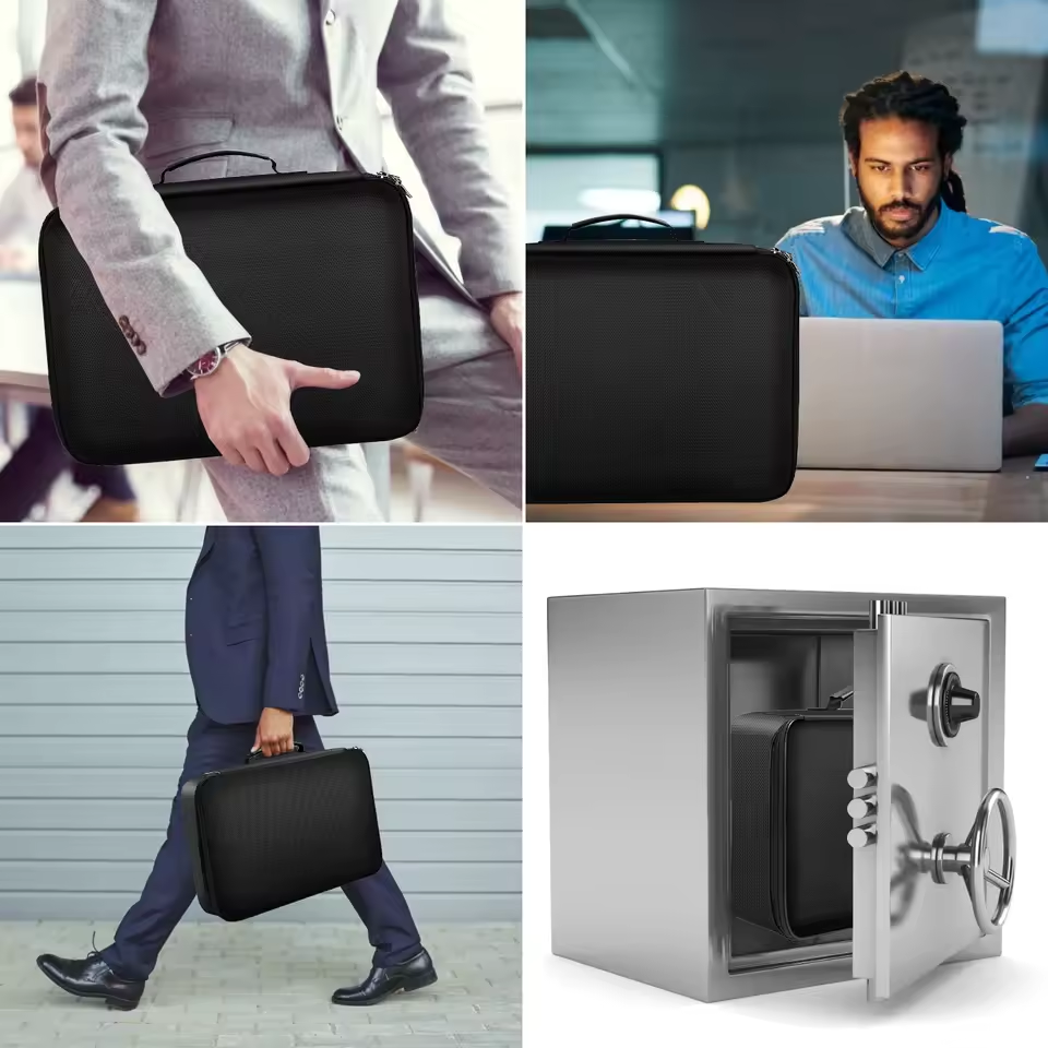 End of Life Family Emergency Document Organizer Fireproof and Waterpro ...